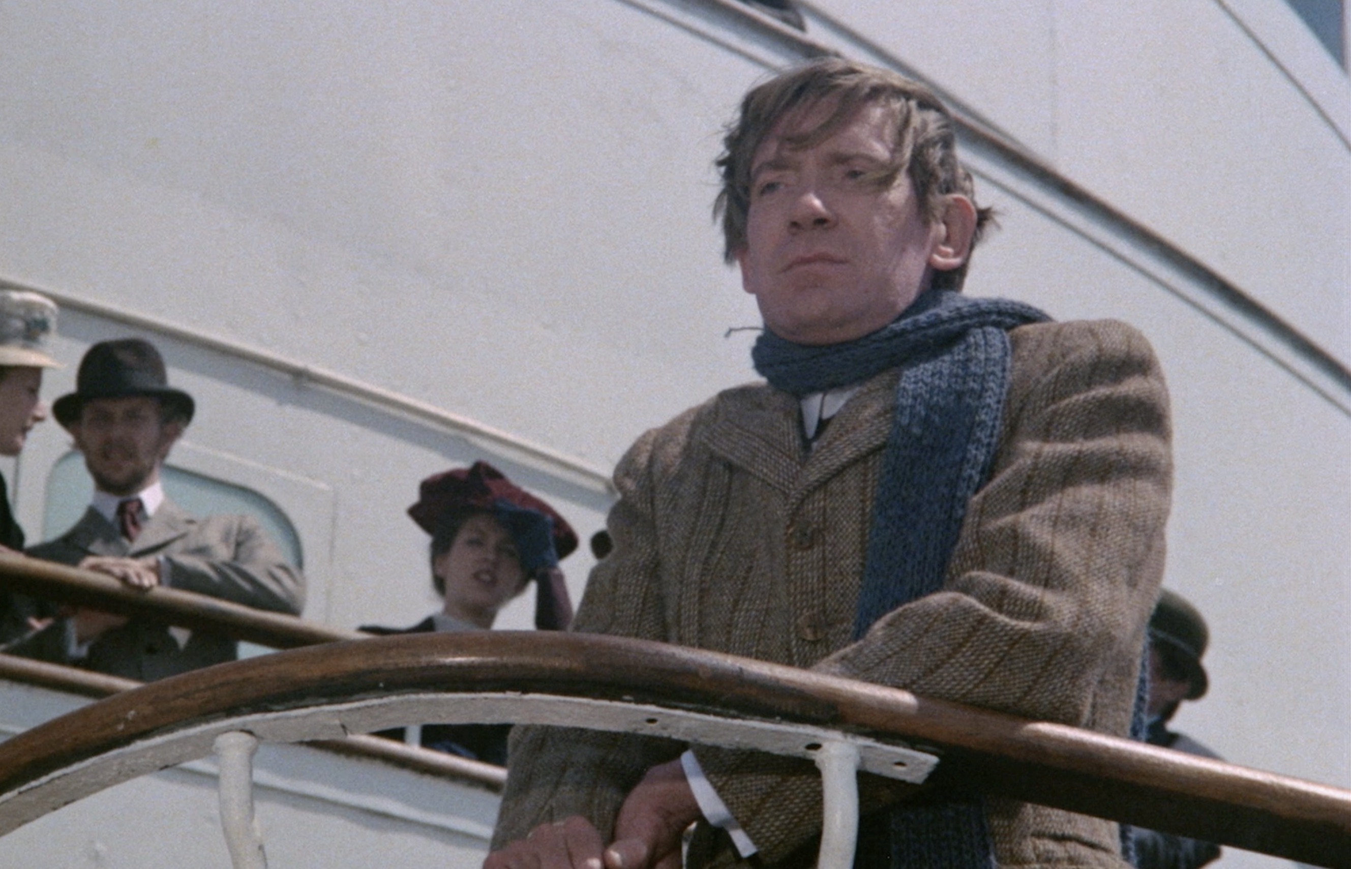 S.O.S. Titanic: David Warner's Tweed Norfolk Jacket as Lawrence Beesley ...
