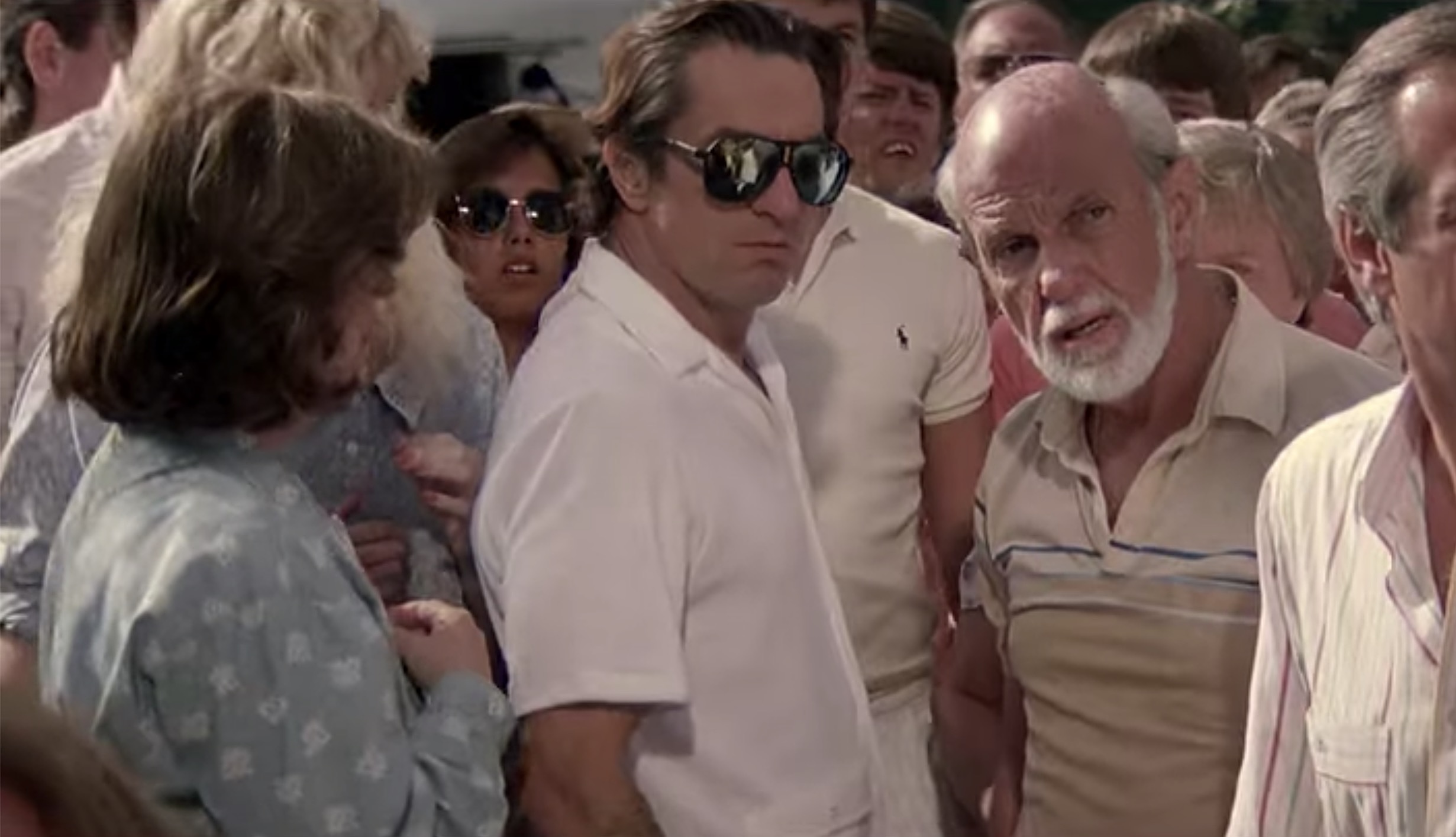 Cape Fear (1991): Robert De Niro's White Terrycloth Shirt as Max Cady ...